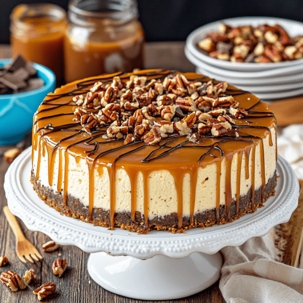 The Ultimate Turtle Cheesecake Recipe - The recipe mingle