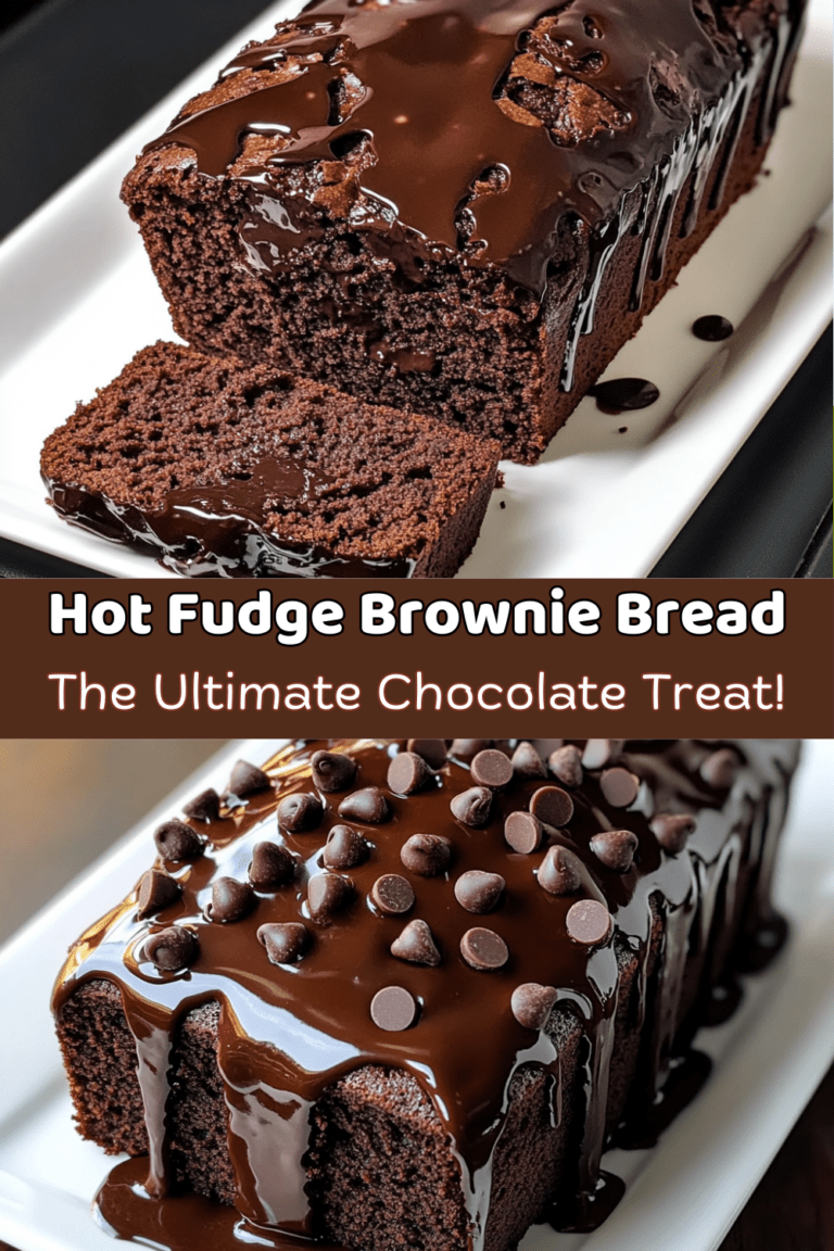 Hot Fudge Brownie Bread - The recipe mingle