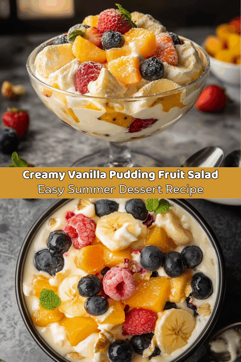 Vanilla Pudding Fruit Salad - The recipe mingle