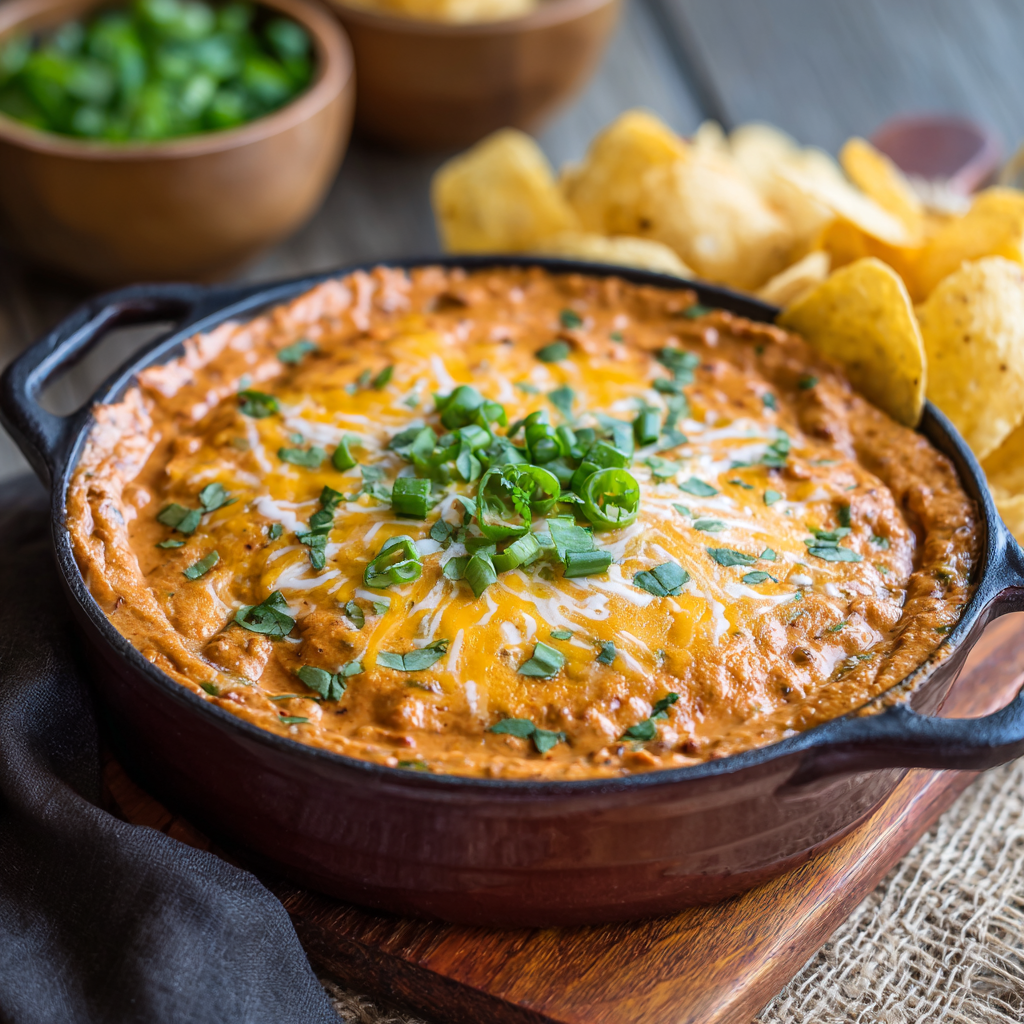 Hearty Refried Bean Dip - The recipe mingle