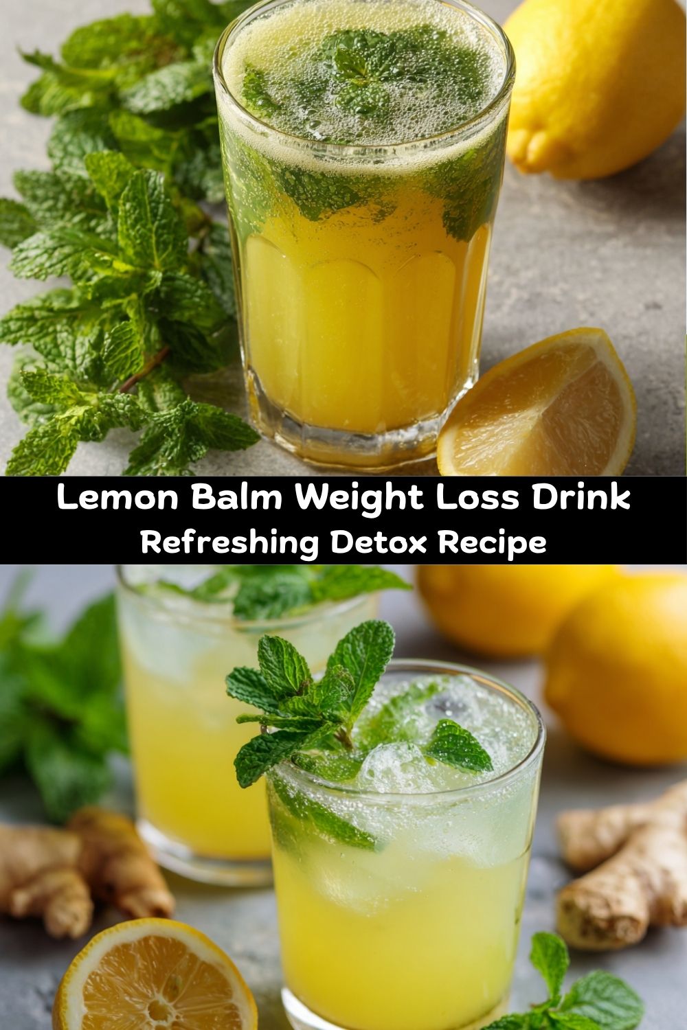 Lemon Balm Drink for Weight Loss - The recipe mingle