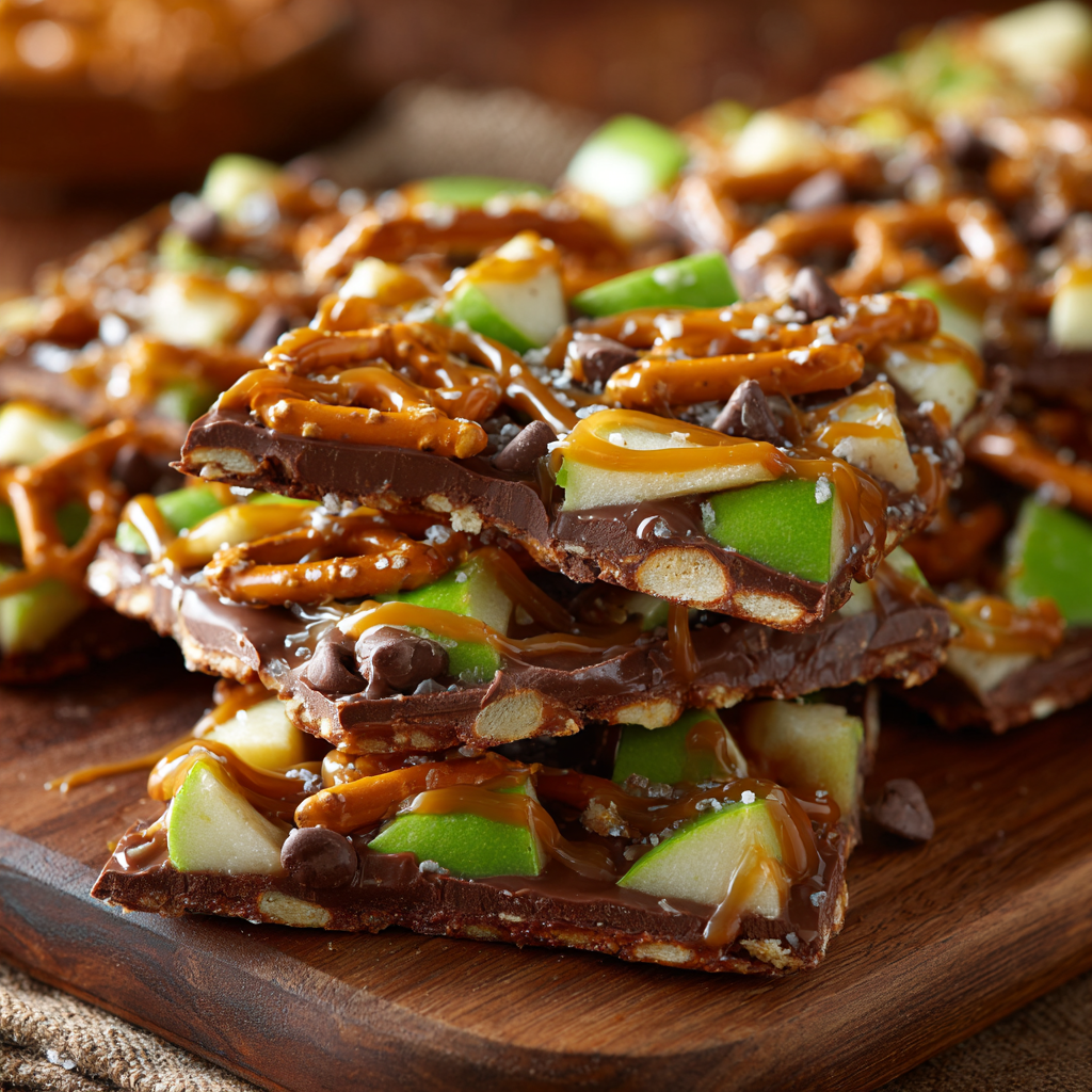 Caramel Apple Bark - The recipe mingle
