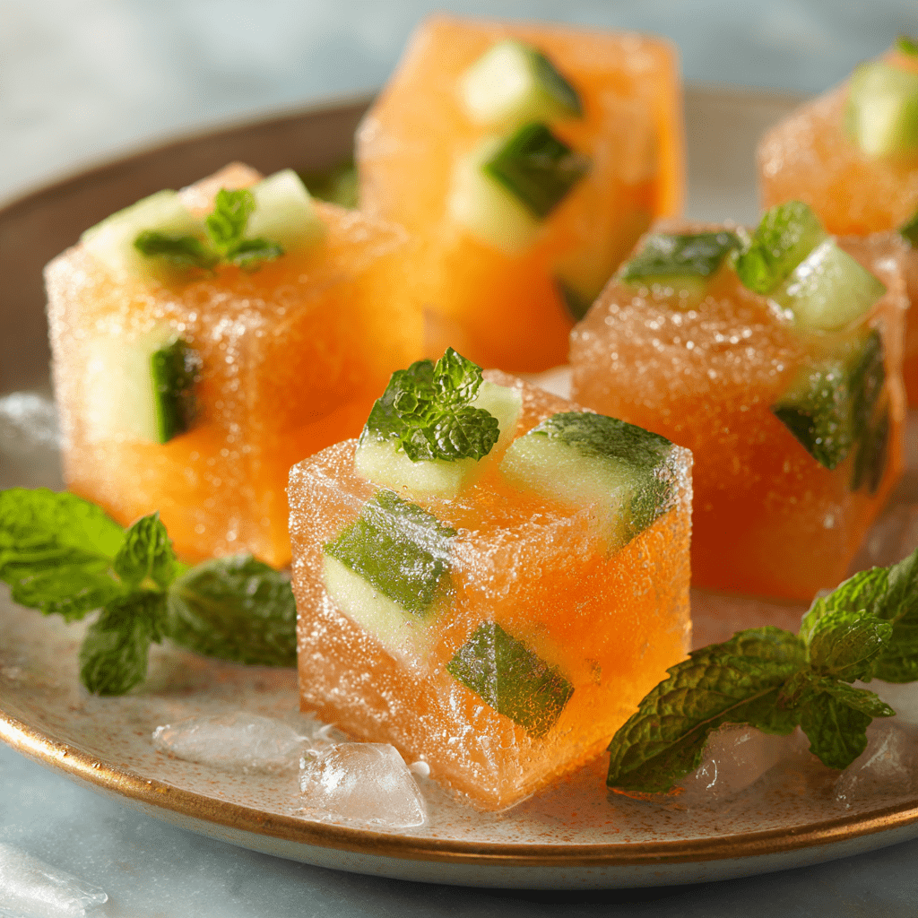 Peach Punch Hydration Cubes - The recipe mingle