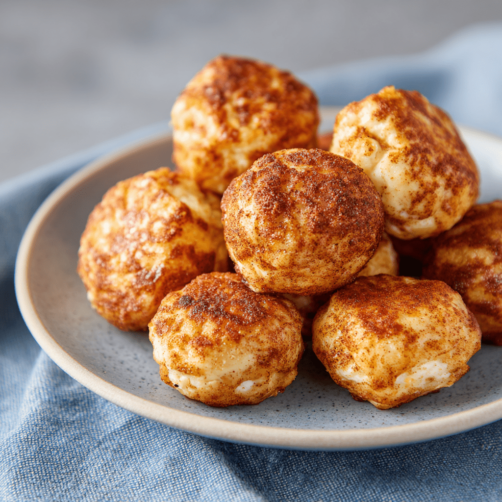 Cinnamon Apple Cottage Cheese Bites - The recipe mingle