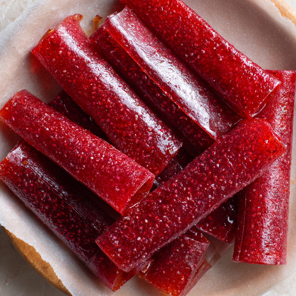 3-Ingredient Homemade Fruit Roll-Ups - The recipe mingle