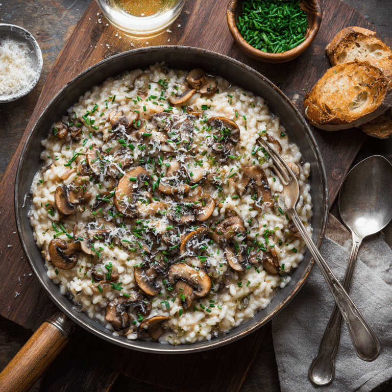 Gourmet Mushroom Risotto - The recipe mingle