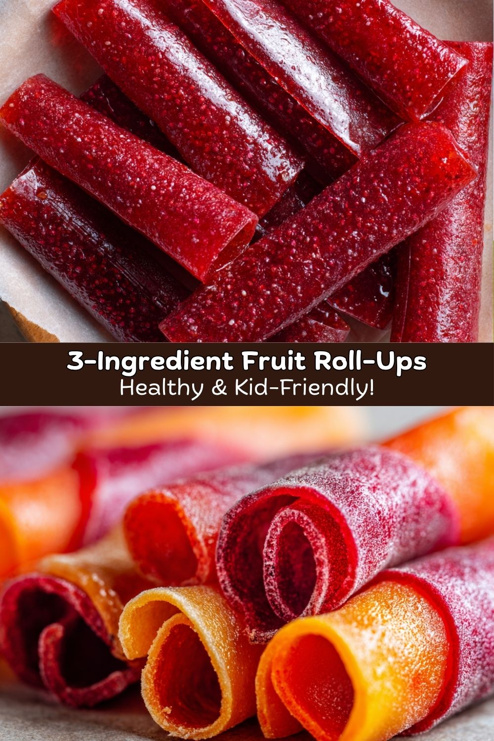 3-Ingredient Homemade Fruit Roll-Ups - The recipe mingle