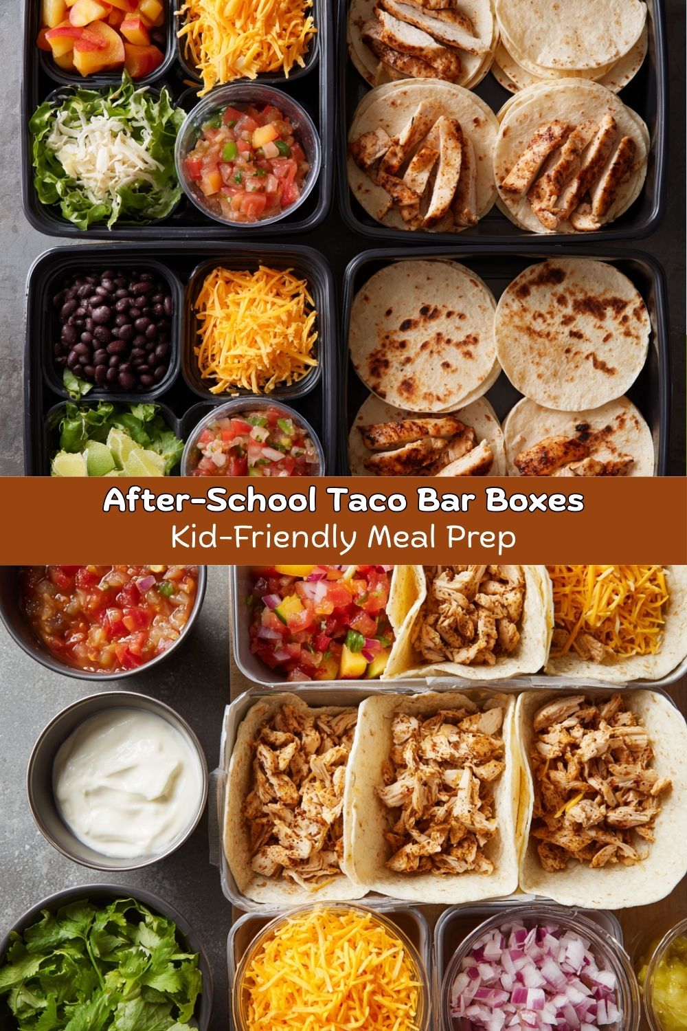 After-School Taco Bar Boxes - The recipe mingle