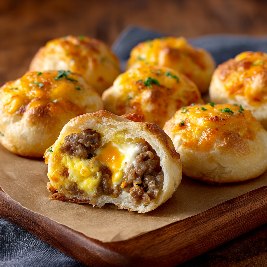Stuffed Breakfast Bites - The recipe mingle
