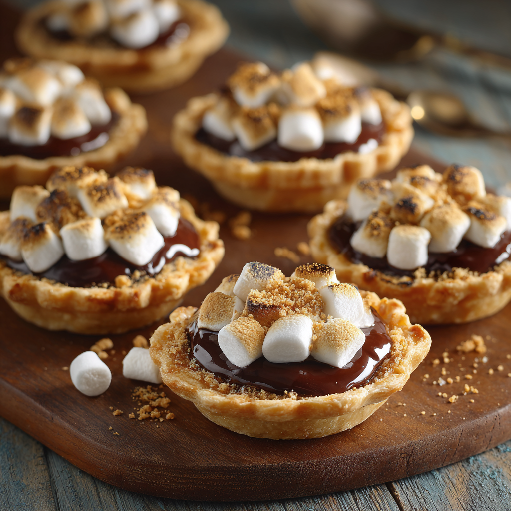 Mini S’mores Pies - The recipe mingle