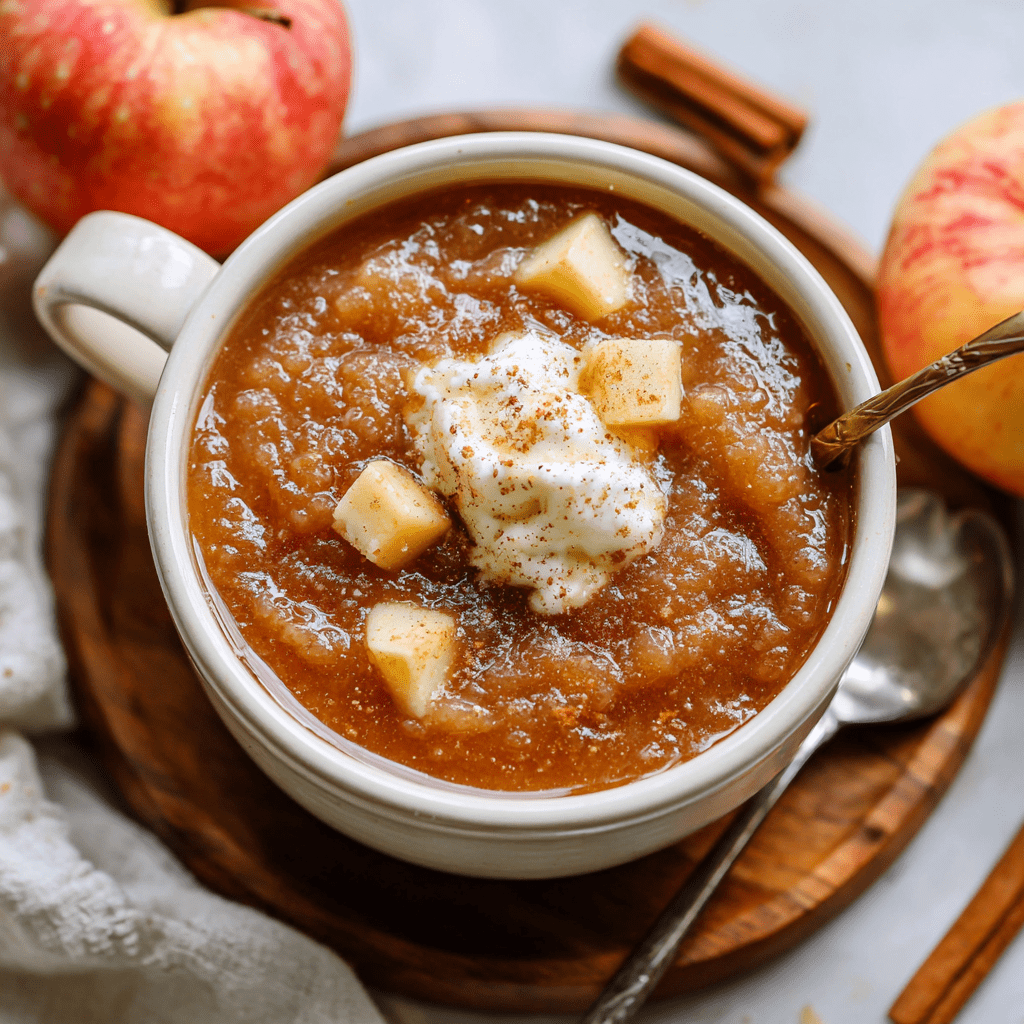 Hot Buttered Apple Sauce Deluxe - The recipe mingle
