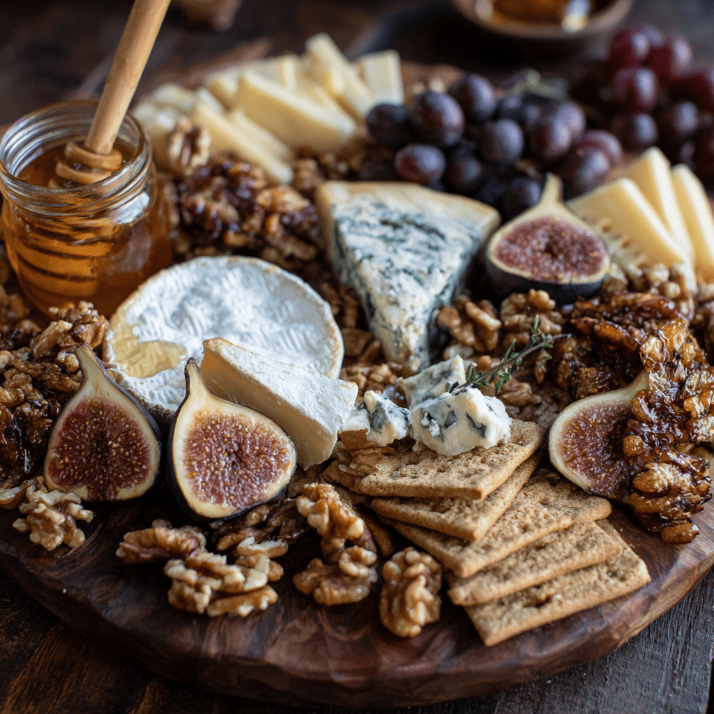 Rustic Cheese & Fig Board - The recipe mingle