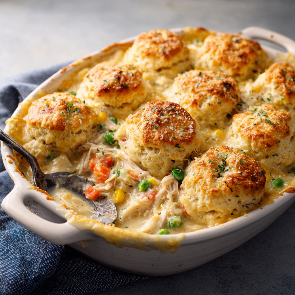 Cheddar Bay Chicken Pot Pie Bake - The recipe mingle