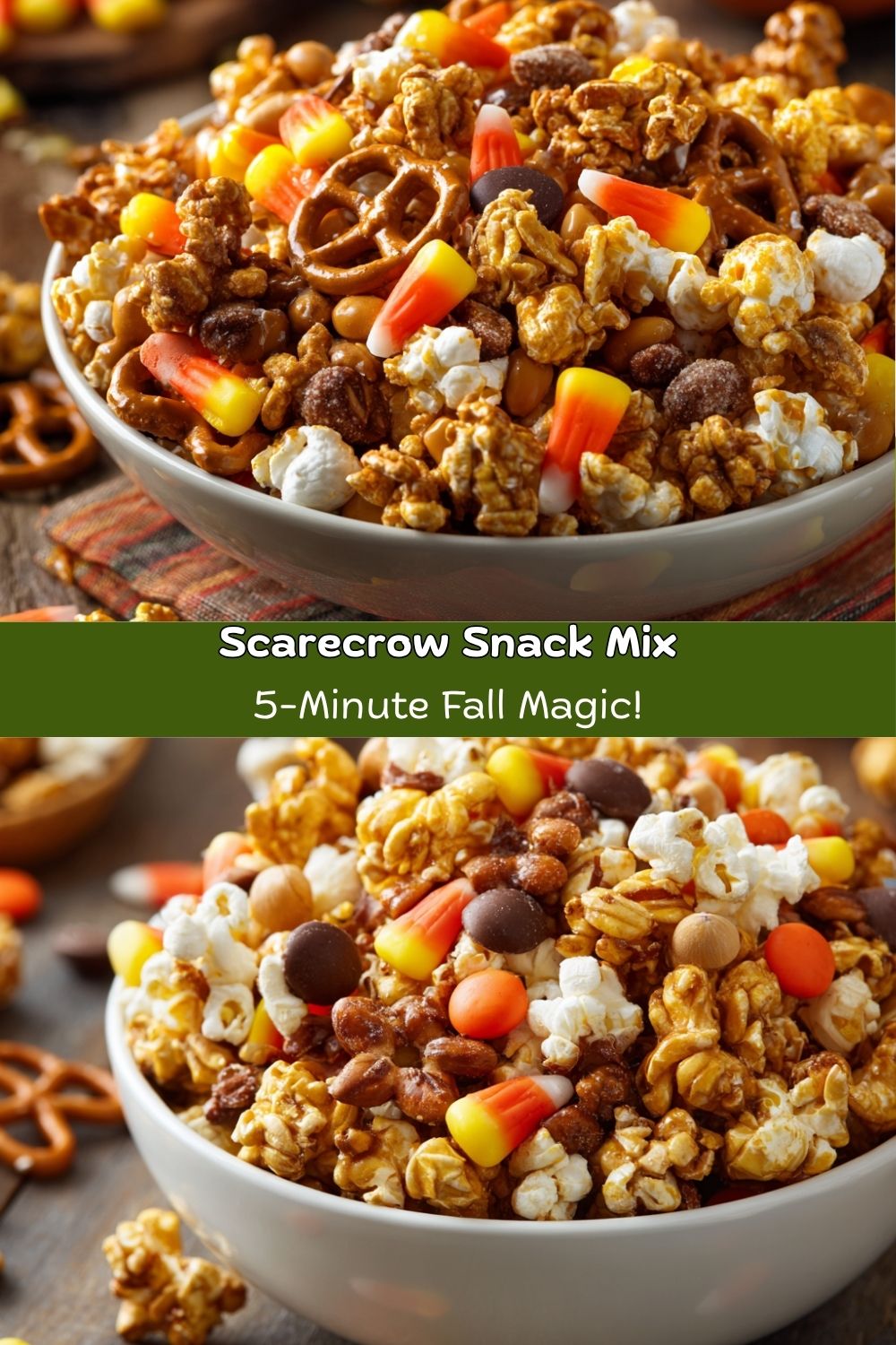 Scarecrow Snack Mix - The recipe mingle