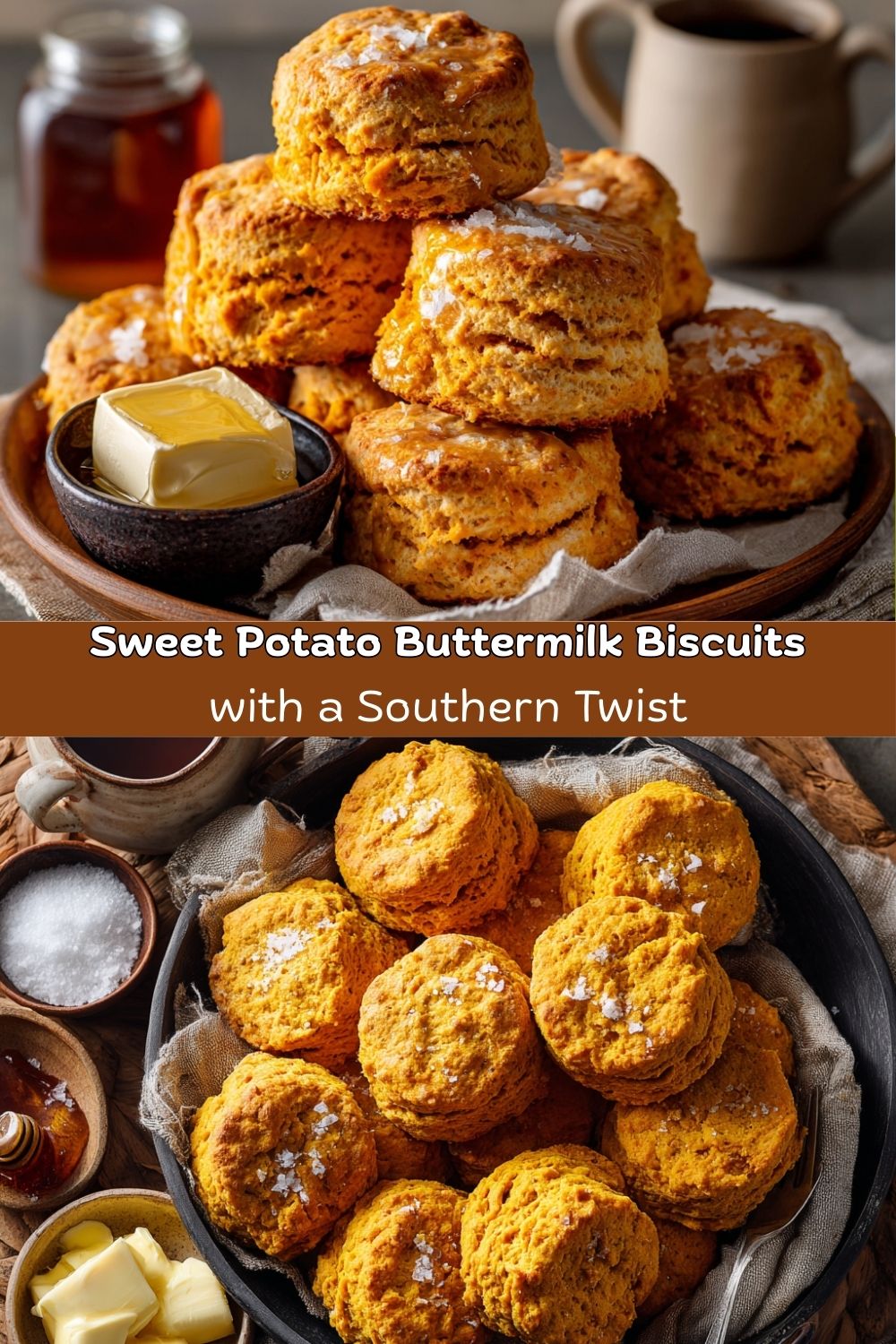 Sweet Potato Buttermilk Biscuits with a Twist - The recipe mingle