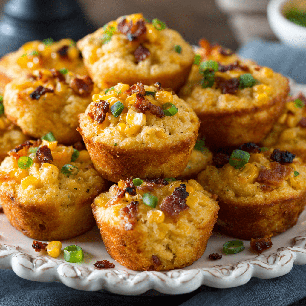 Cheddar Bacon Cornbread Bites - The recipe mingle