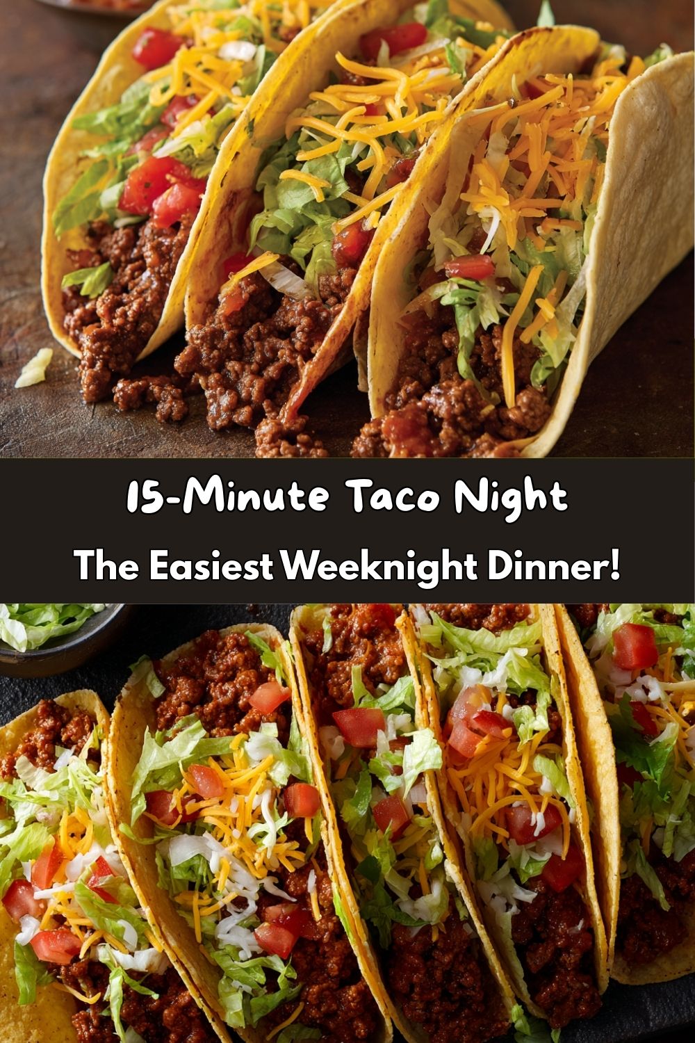 Taco Night in 15 Minutes - The recipe mingle