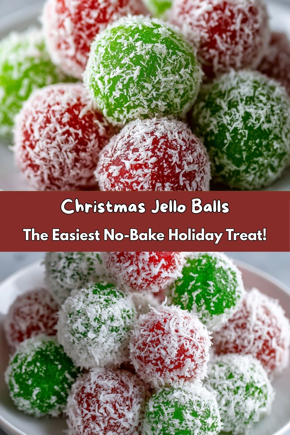 Christmas Jello Balls - The recipe mingle