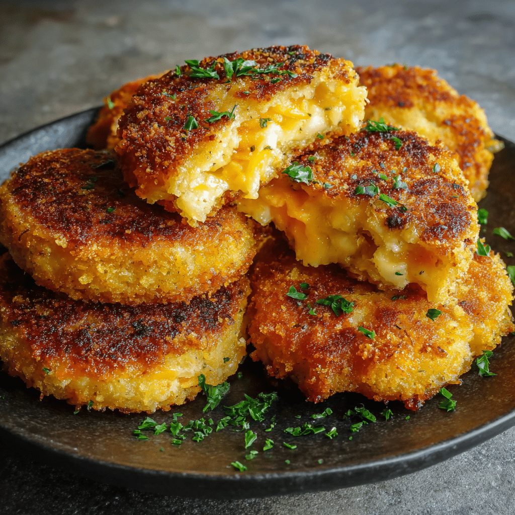 Crispy Mashed Potato Cheese Patties - The recipe mingle