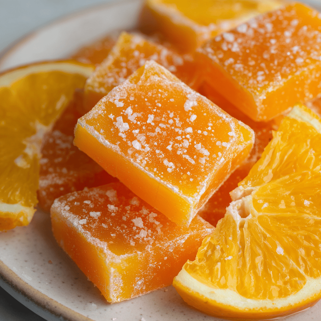 Homemade Sour & Sweet Orange Candies - The recipe mingle