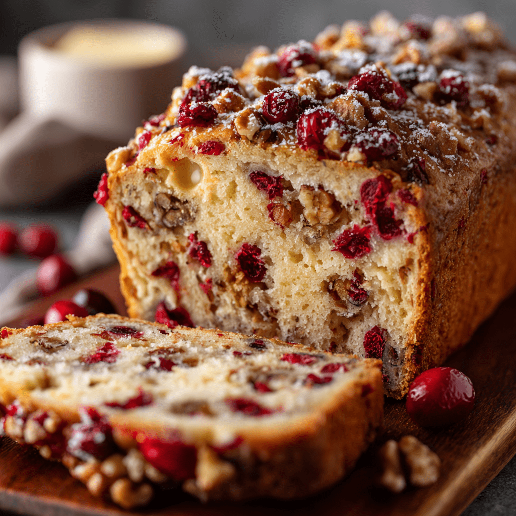 Cranberry Walnut Bread : Cozy, Crunchy, and Bursting with Flavor - The recipe mingle