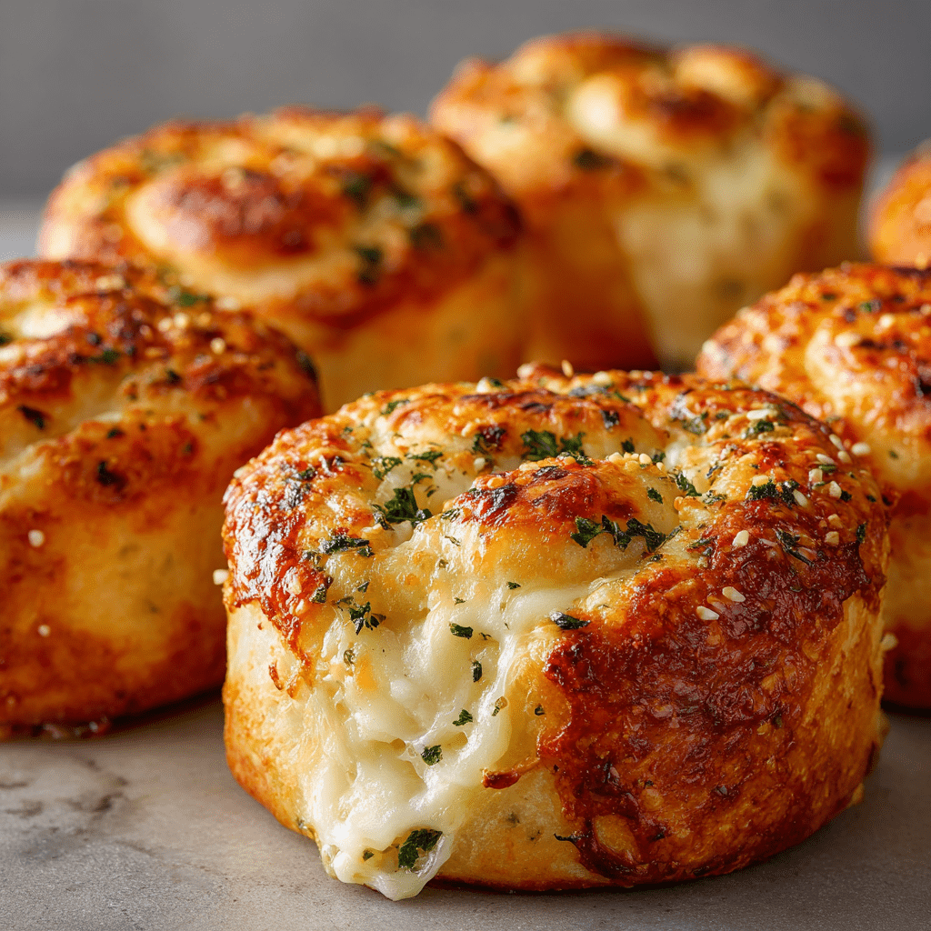 Ultimate Buttery Cheese Garlic Rolls - The recipe mingle