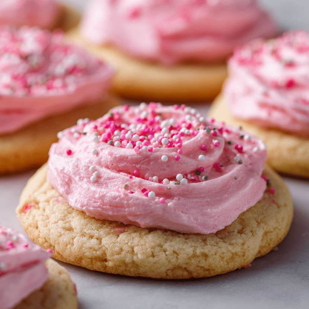Pink Sugar Cookies - The recipe mingle