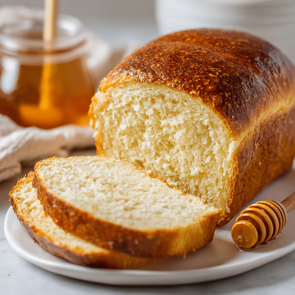 Soft Homemade Honey Bread : Sweet, Fluffy & Golden Perfect - The recipe mingle