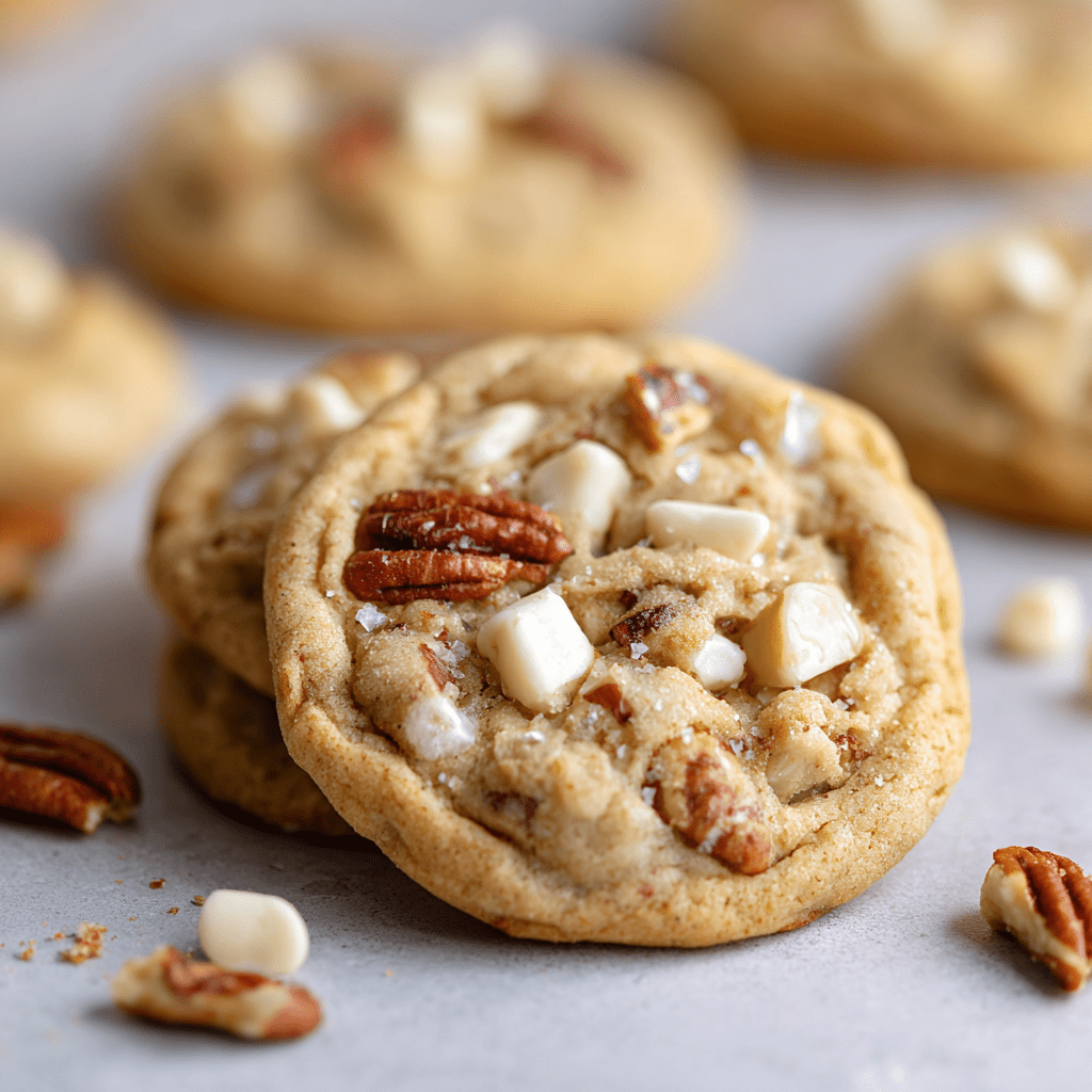 Peanut Butter White Chocolate Pecan Cookies : Buttery, Nutty, and ...