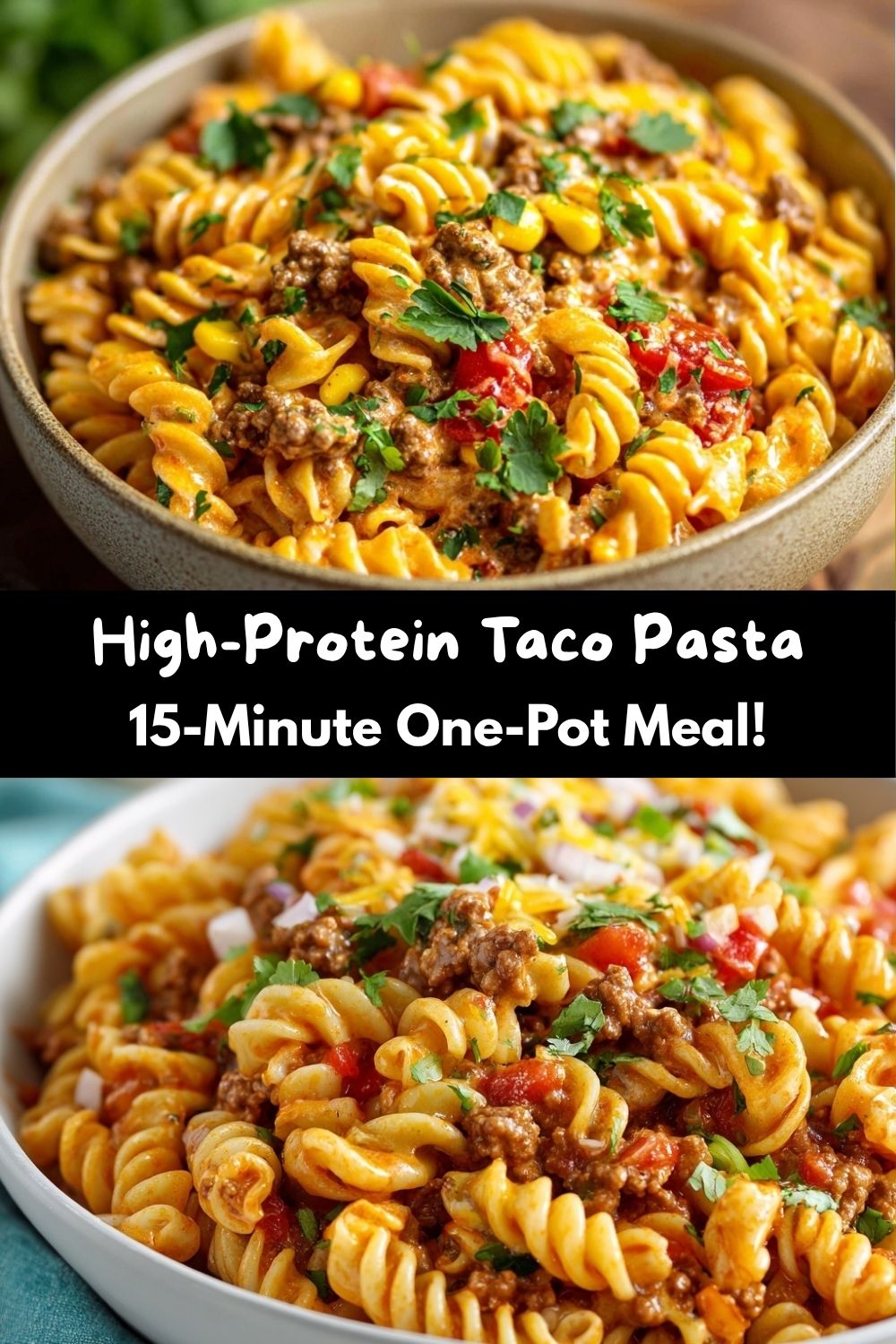 High-Protein Taco Pasta : A Bold, Creamy Twist on Taco Night - The ...