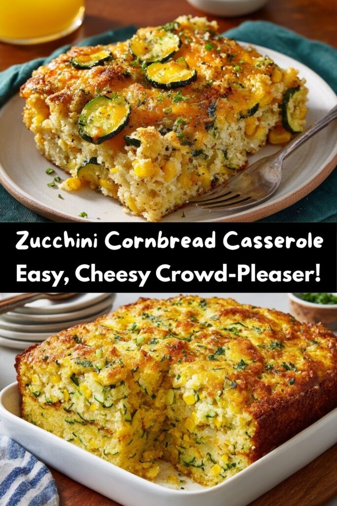 Zucchini Cornbread Casserole The Recipe Mingle
