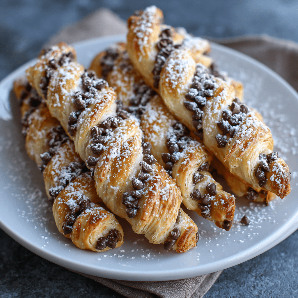 Puff Pastry Chocolate Croissant Twists : Flaky, Fast, and Totally ...