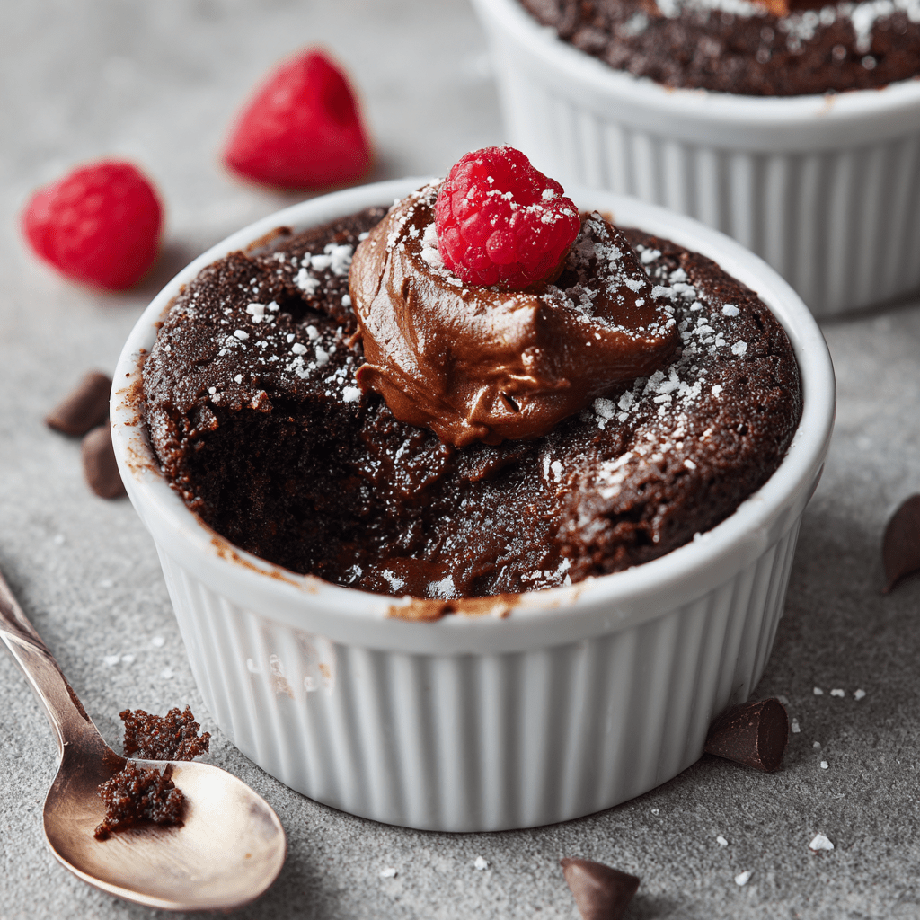 Rich Chocolate Cake for Two (Ramekin Bakes with Fudge Frosting) - The ...