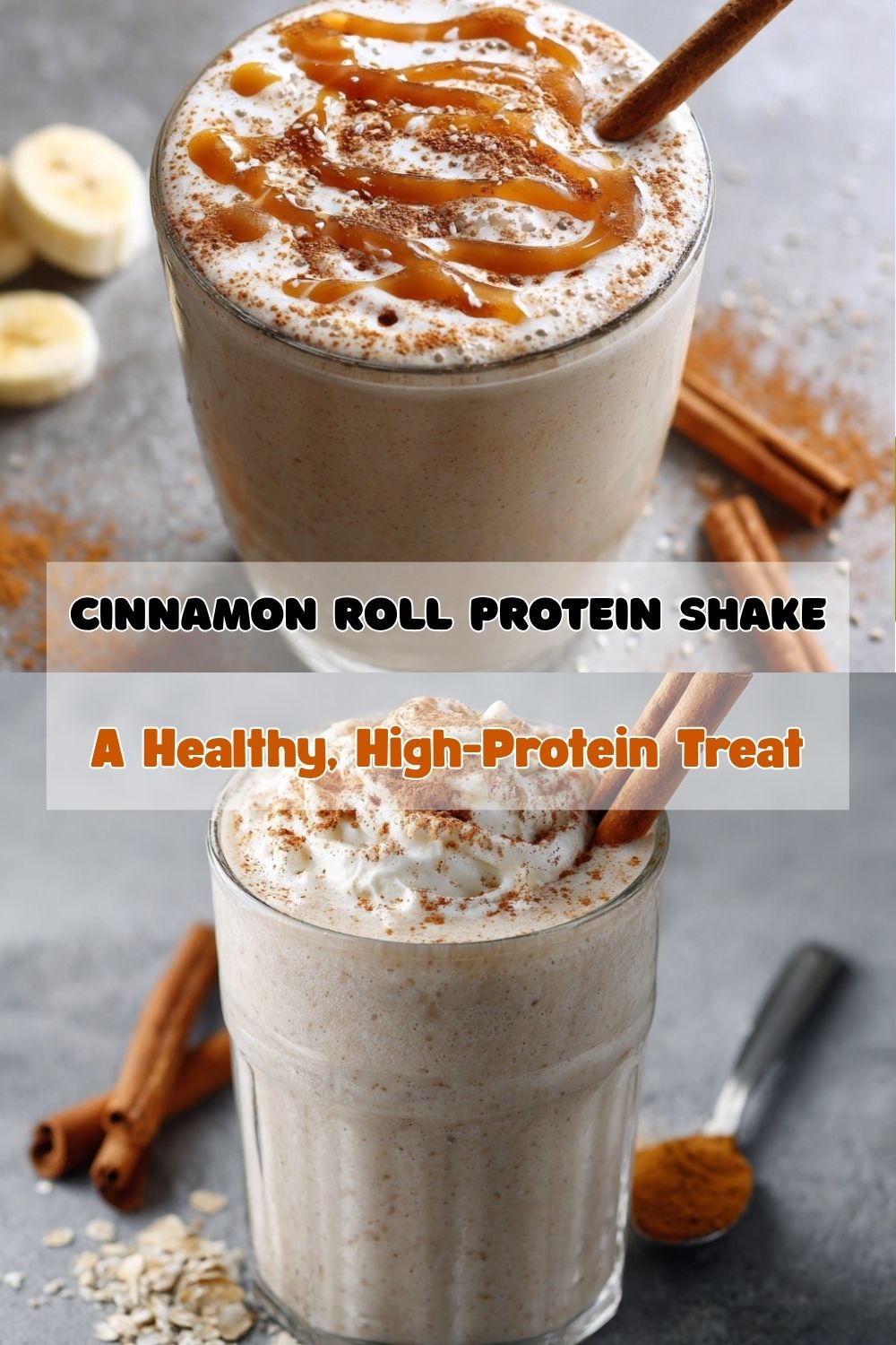 Cinnamon Roll Protein Shake : A Guilt-Free, High-Protein Sweet Treat ...