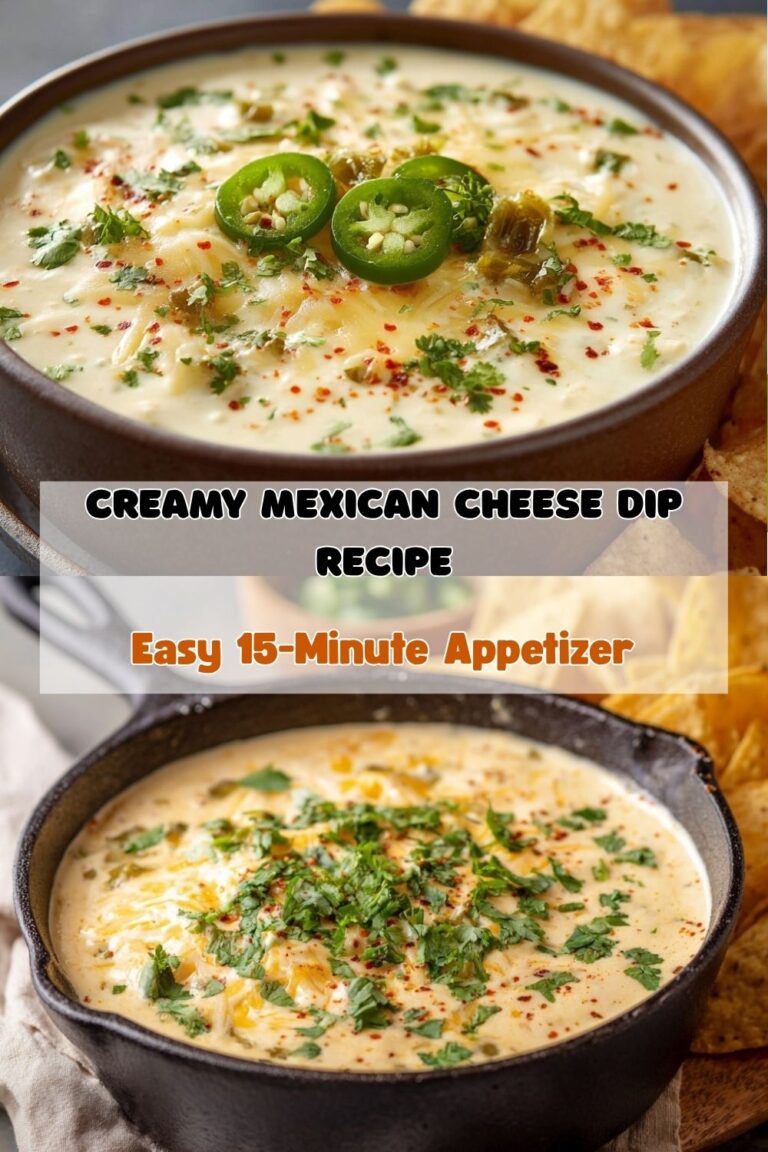 Authentic Mexican Cheese Dip Recipe : Creamy, Bold & Easy - The recipe ...