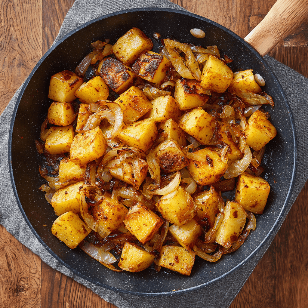 Crispy Fried Potatoes and Onions : A Golden-Skillet Classic - The ...