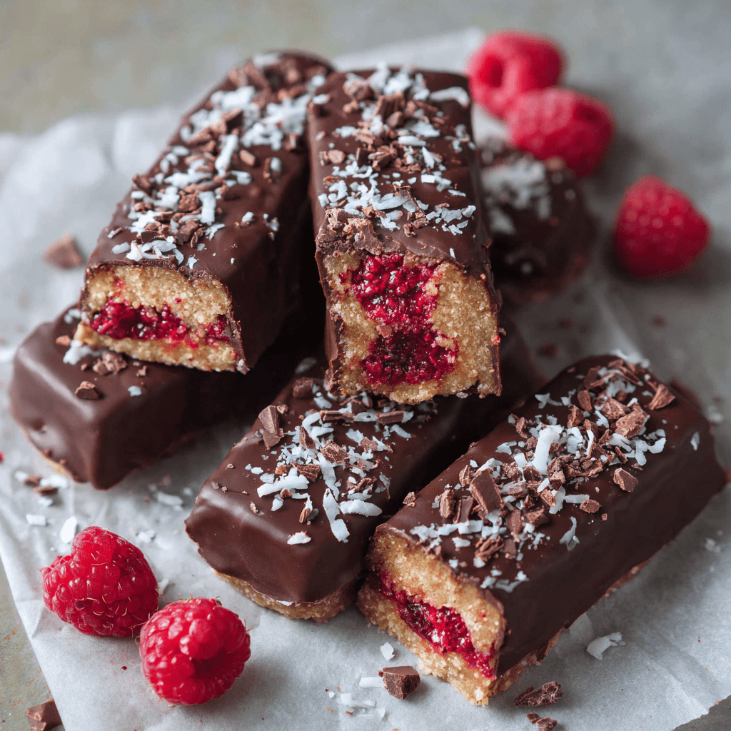 Raspberry Coconut Chocolate Bars (No-Bake & Naturally Sweetened) - The ...