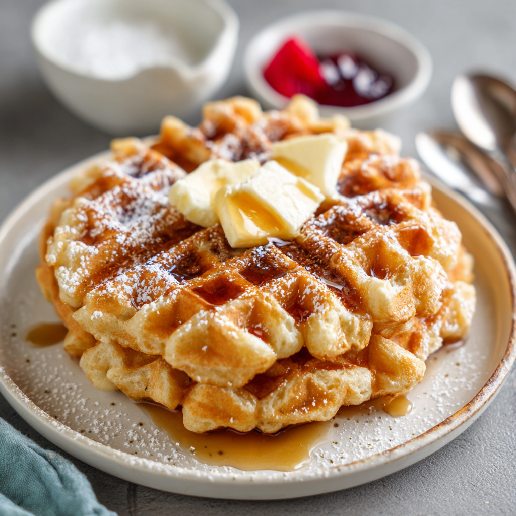 Homemade Waffle Mix Recipe : Crispy Outside, Fluffy Inside - The recipe ...