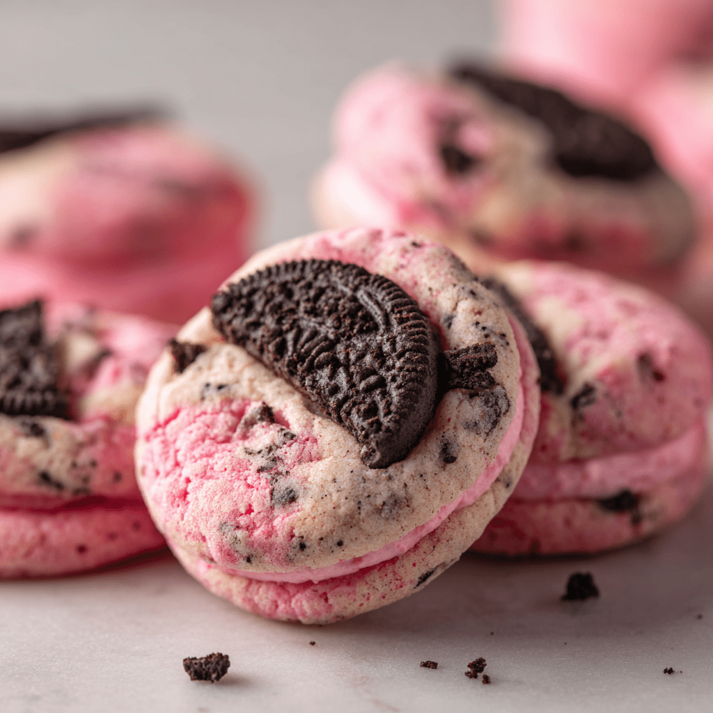 Strawberry Oreo Cookies : Soft, Sweet & Packed with Flavor - The recipe ...