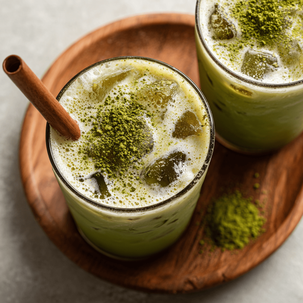 Coconut Vanilla Iced Matcha (Creamy & Refreshing) - The recipe mingle