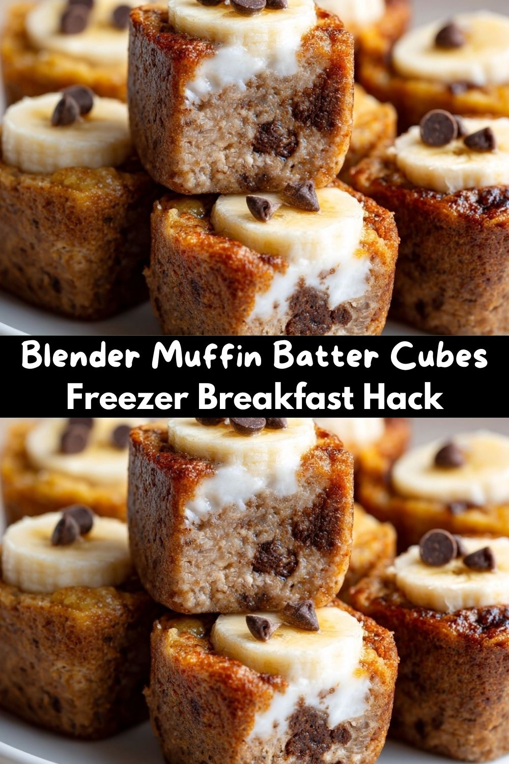 Blender Muffin Batter Cubes : Grab, Bake & Go Breakfast Magic - The ...