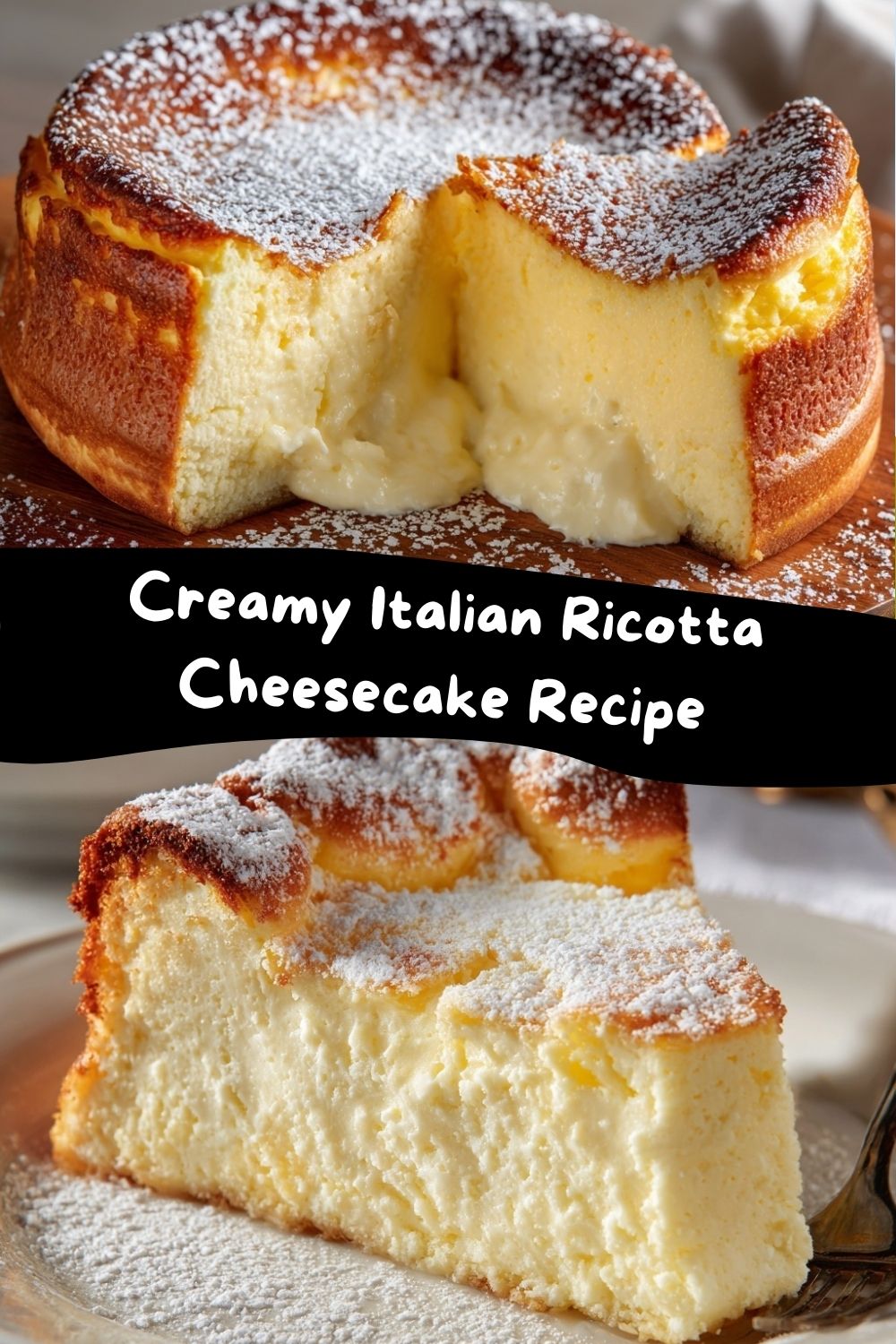 Italian Ricotta Cheesecake : Light, Creamy & Timeless - The recipe mingle