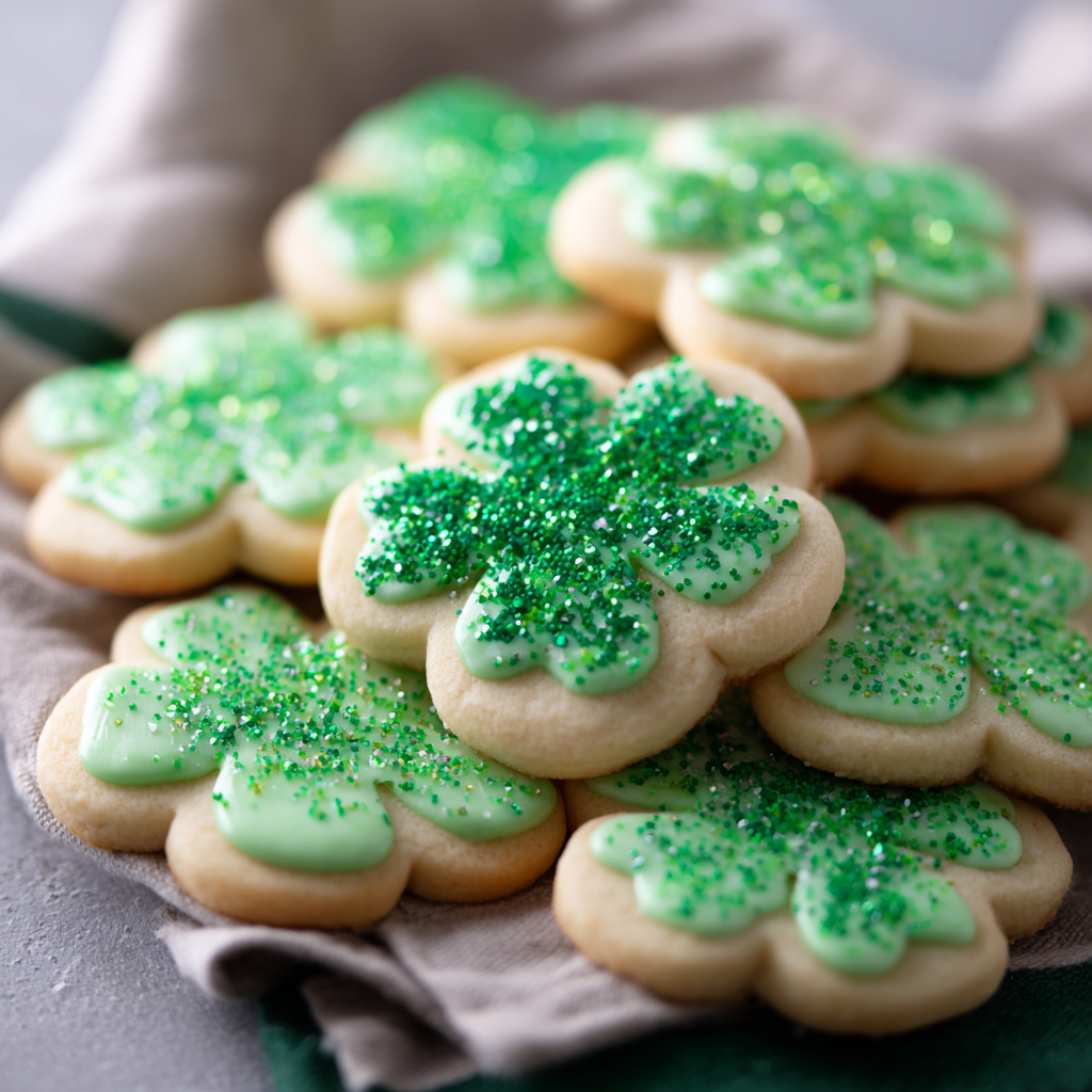 Shamrock Sugar Cookies : Buttery, Festive, and Perfect for St. Patrick ...