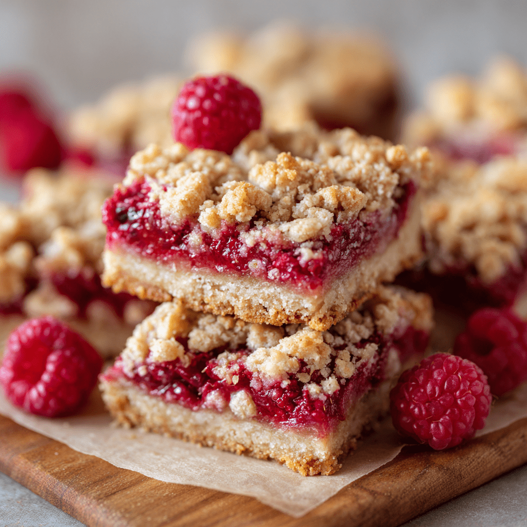 Raspberry Crumble Bars : Gluten-Free & Vegan Delight - The recipe mingle