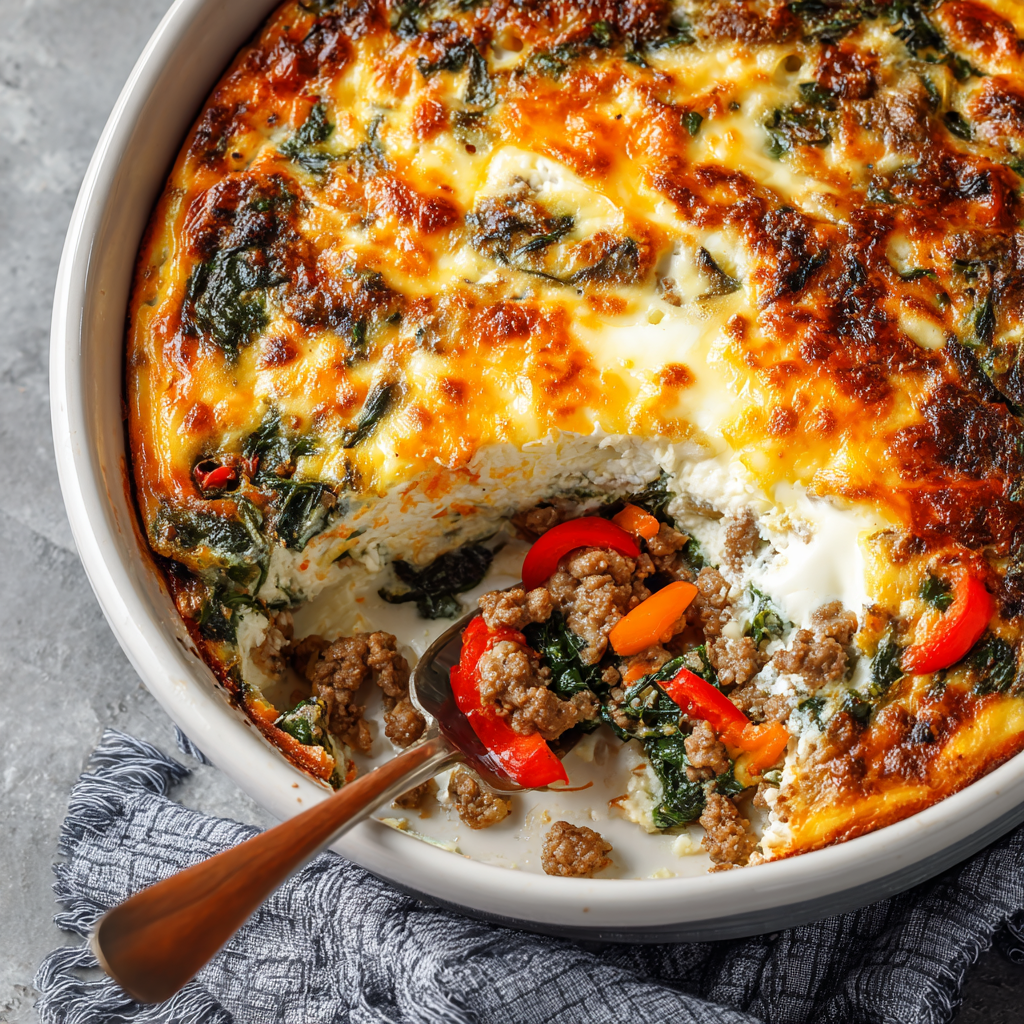 Cottage Cheese Dinner Bake : Creamy, Cheesy, and Protein-Packed ...