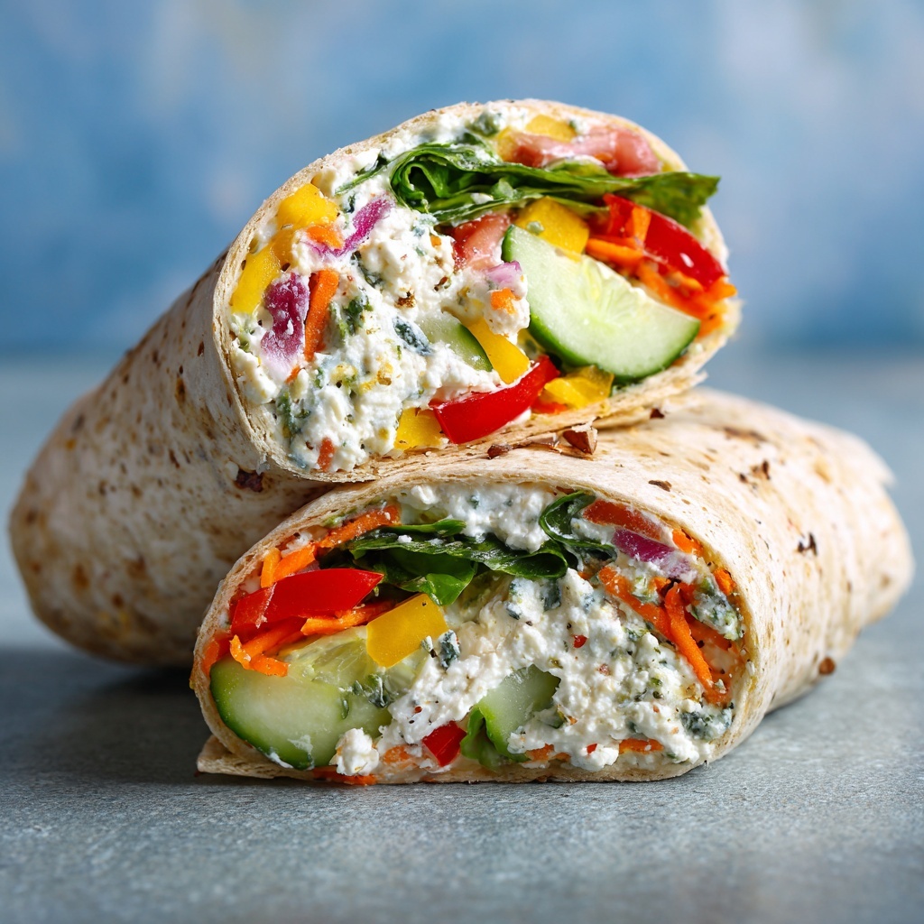 High-Protein Cottage Cheese Wrap : Easy, Fresh, and Filling - The ...