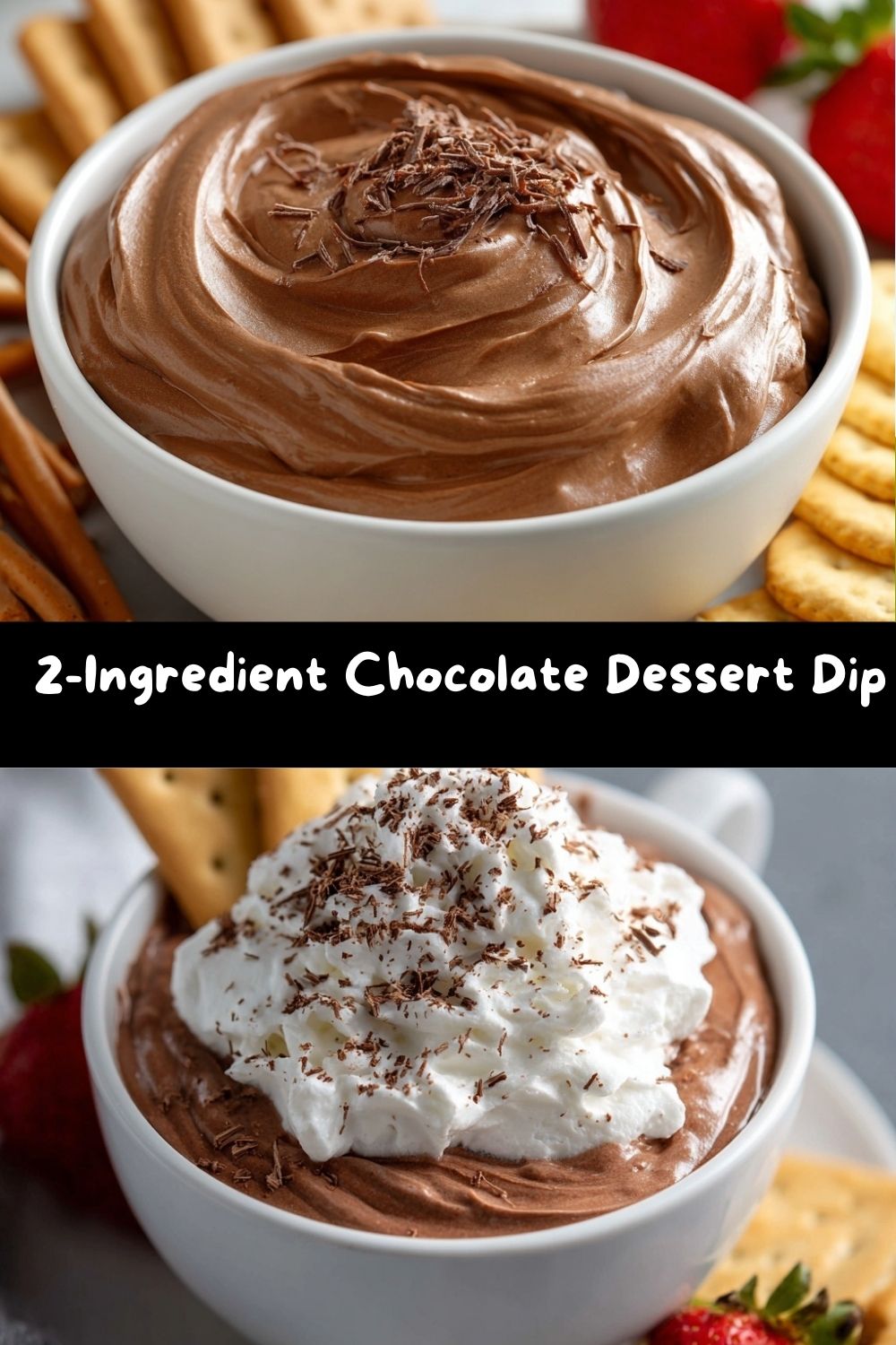 Chocolate Dessert Dip : Light, Fluffy & Made in Minutes - The recipe mingle