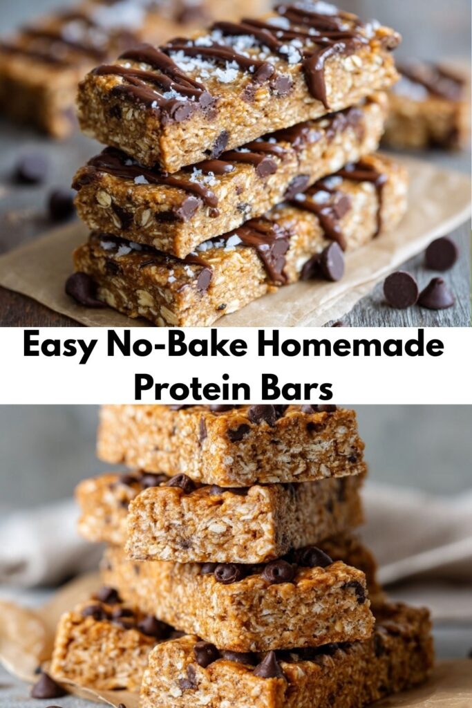 Homemade Protein Bars : Easy, No-Bake & Clean Ingredients - The recipe ...