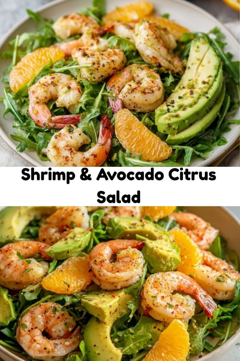 Shrimp & Avocado Citrus Salad : Light, Zesty & 25g Protein Boost - The ...