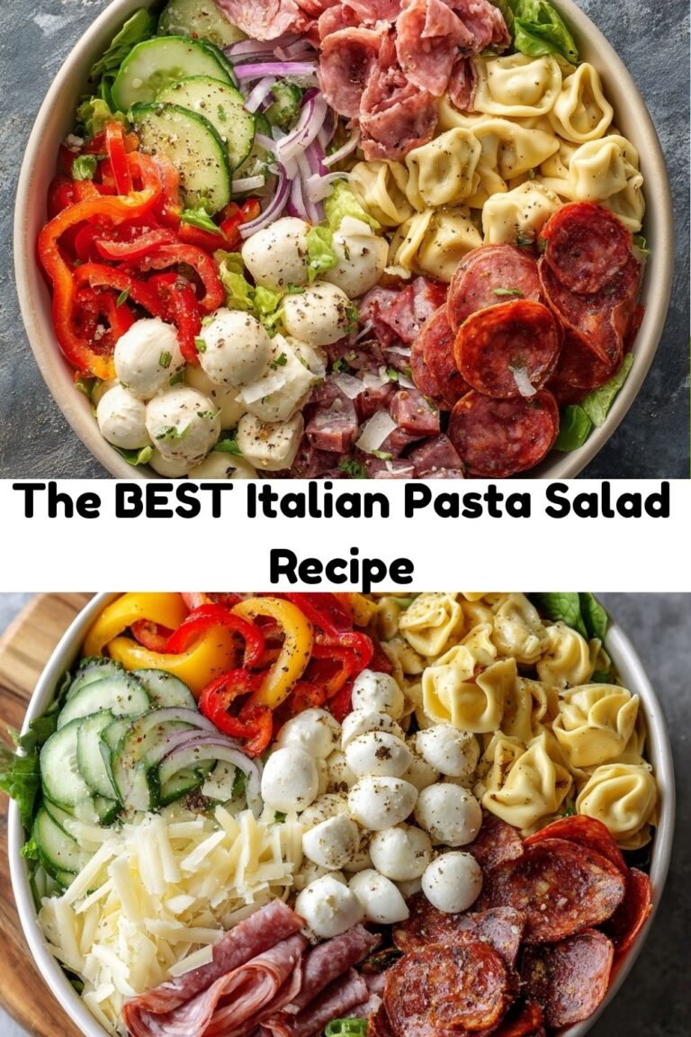 Italian Pasta Salad with Pepperoni & Mozzarella : A Bold Flavor Twist ...